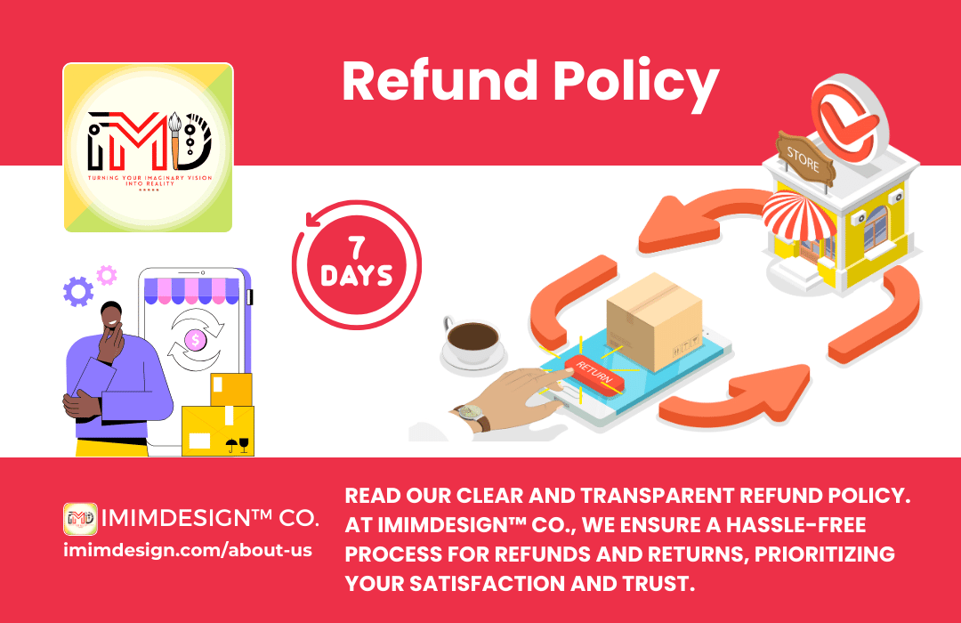 Refund Policy - iMiMDesign™ Co.